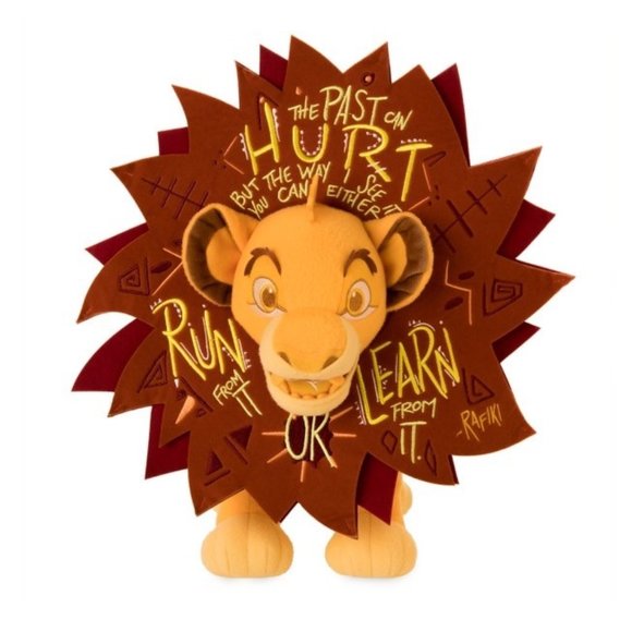 Disney | Toys | Disney Store Wisdom Collection Lion King Simba Plush ...